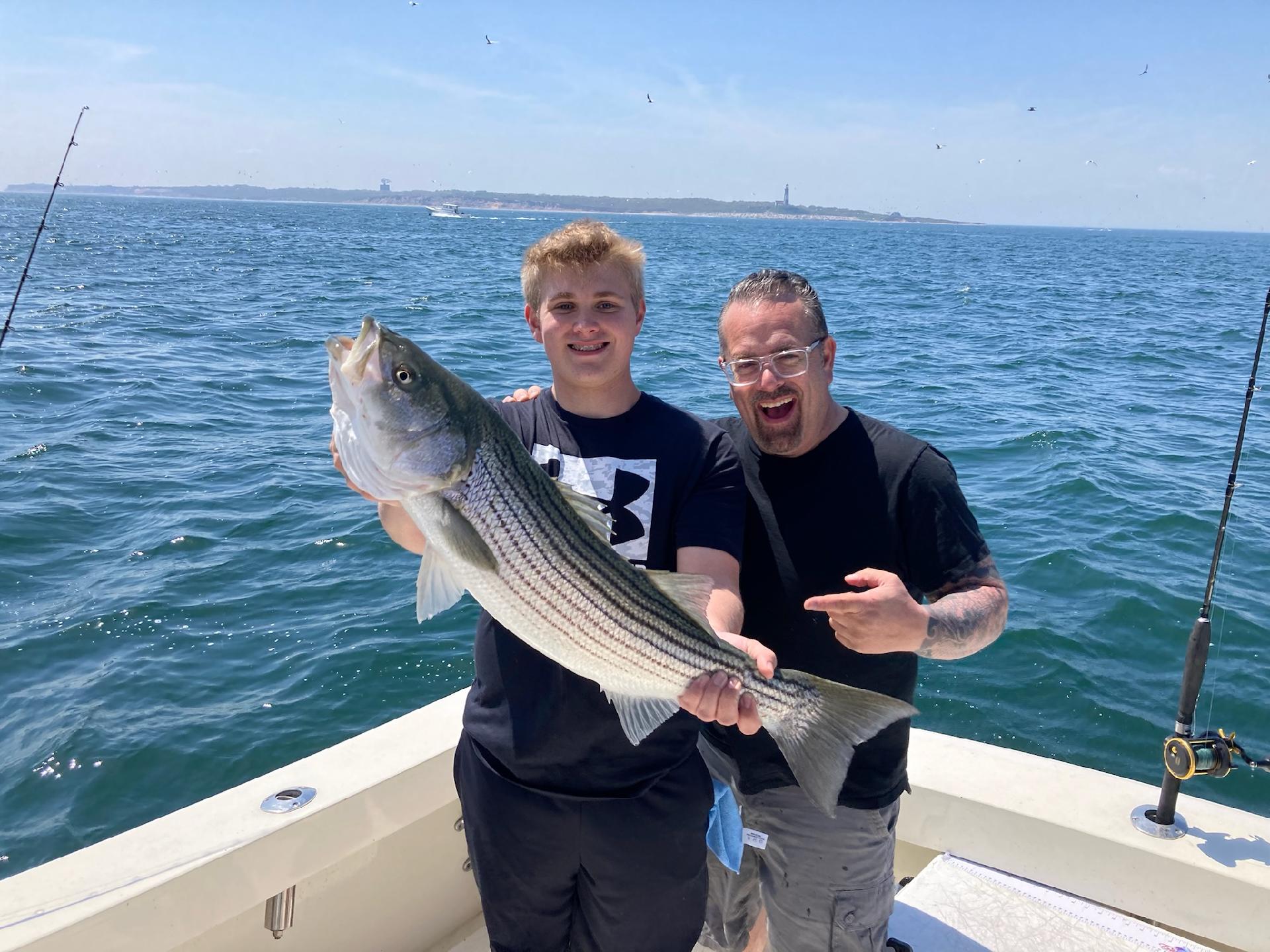 Striped Bass Fishing Charters – TailWrapped Sportfishing Montauk, NY